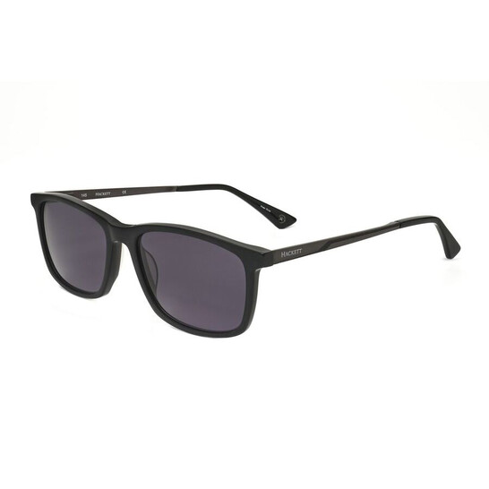 Hackett Men's Black Rectangular Sunglasses HEKS1252-020-2 840311405404 ...
