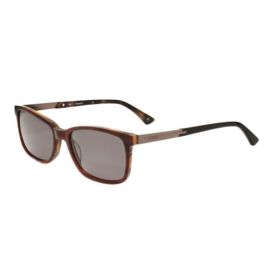 Hackett Men's Brown Rectangular Sunglasses HEKS1245 840311405381 ...