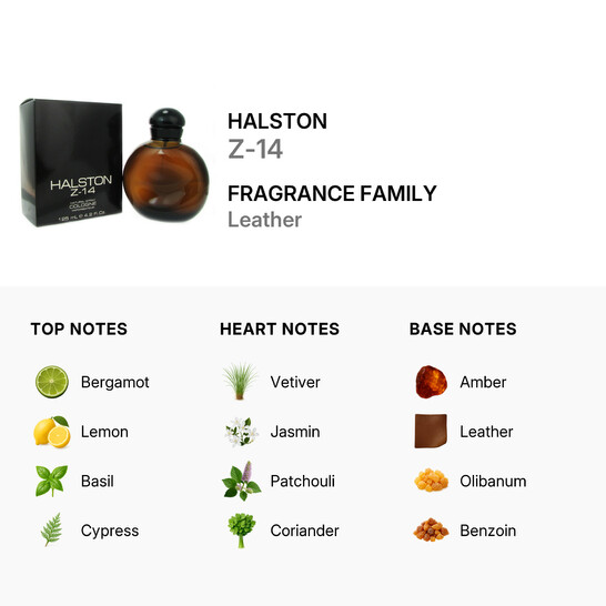 Halston Men's Z-14 EDC Spray 4.2 oz Fragrances 716393019931 ...