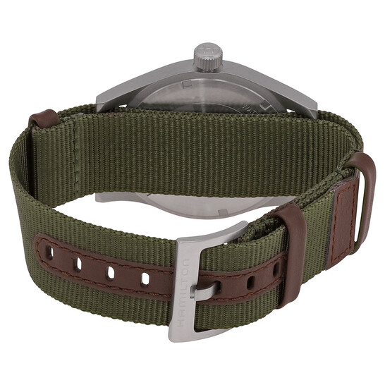 Hamilton Khaki Field Hand Wind Black Dial Men's Watch H69529933 ...