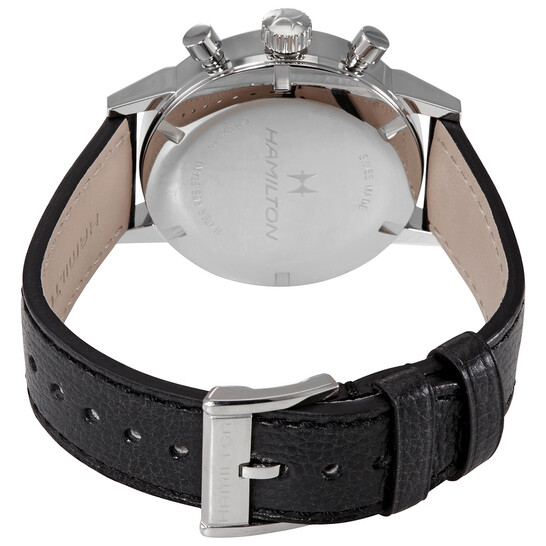 Hamilton Intra-Matic Chronograph Hand Wind White Dial Men's Watch ...