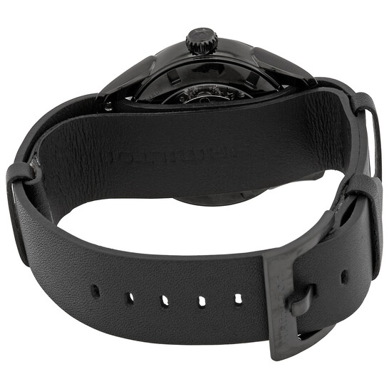 Hamilton Jazzmaster Automatic Black Dial Unisex Watch H32255730 ...