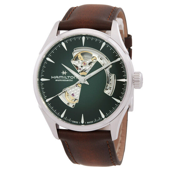 Hamilton JazzMaster Open Heart Automatic Men's Watch H32705560 - Watches, Jazzmaster - Jomashop