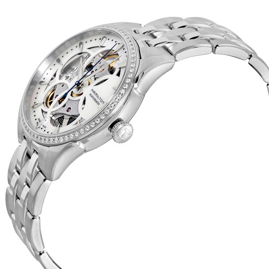 Hamilton Jazzmaster Viewmatic Mother of Pearl Dial Ladies Watch ...