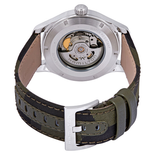 Hamilton Khaki Field Automatic Green Dial Men's Watch H70535061 ...