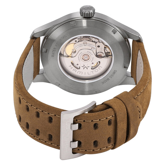 Hamilton Khaki Field Automatic Green Dial Men's Watch H70545560 ...
