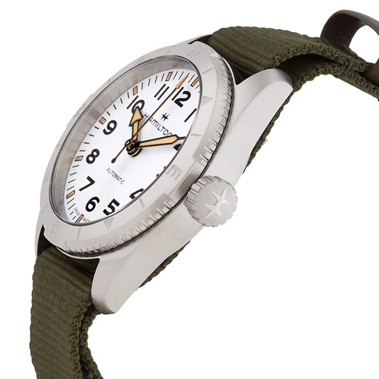Hamilton Khaki Field Expedition Auto White Dial Watch H70225910 ...