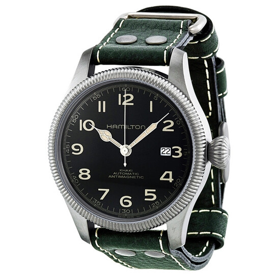 Hamilton Khaki Field Team Earth Black Dial Men's Watch H60455833 ...
