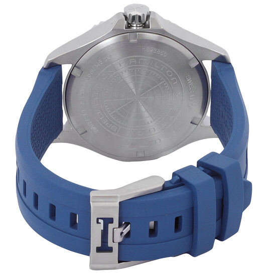Hamilton Khaki Navy Scuba Automatic Blue Dial Men's Watch H82385340 ...