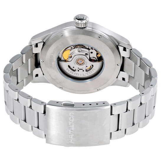 Hamilton Khaki Officer Automatic Black Dial Men's Watch H70615133 ...