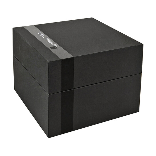 Hamilton Khaki Officers Automatic Black Dial Men's Watch H70625533 ...