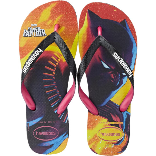 Havaianas Kids Top Marvel Flip Flop, Brand Size 25/26 ( US Size 10C ...