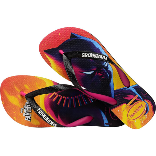 Havaianas Kids Top Marvel Flip Flop, Brand Size 25/26 ( US Size 10C ...