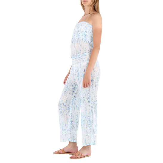 Heidi Klein Ladies Ml Smocked Jumpsuit, Size Small 18RSML2836-PRT-PRT ...