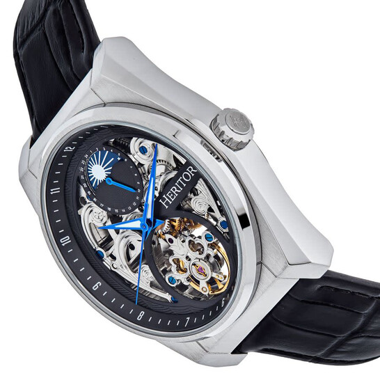 Heritor Daxton Black Dial Men's Watch HERHS3002 840148809949 - Watches ...