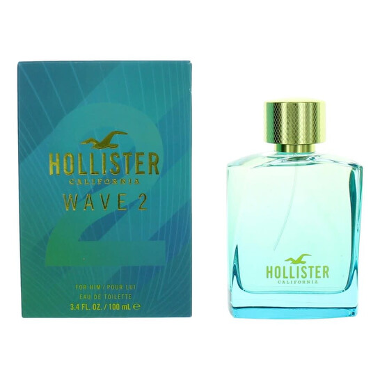 Hollister Men's Wave 2 EDT Spray 3.4 oz Fragrances 085715004895 ...