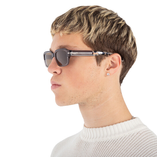 Hugo Boss Brown Rectangular Men's Sunglasses BOSS 1596/S 0ACI/2M 53 ...