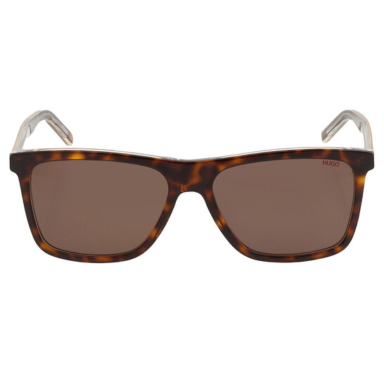 Hugo Boss Brown Square Men's Sunglasses HG 1003/S 0KRZ/70 56 ...