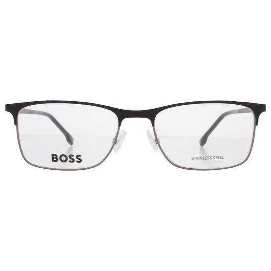 Hugo Boss Demo Rectangular Men's Eyeglasses BOSS 1186 0RZZ 56 ...
