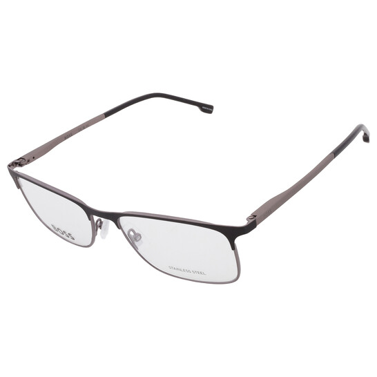Hugo Boss Demo Rectangular Men's Eyeglasses BOSS 1186 0RZZ 56 ...