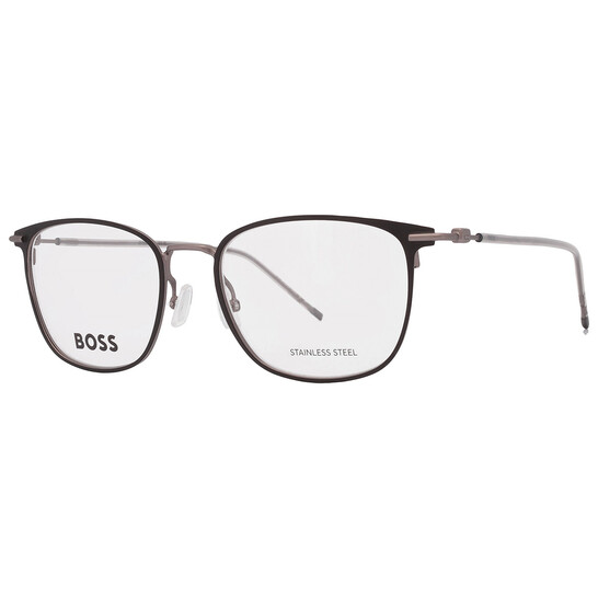 Hugo Boss Demo Rectangular Men's Eyeglasses BOSS 1431 0RZZ 52 ...
