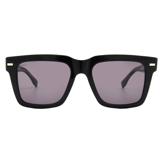 Hugo Boss Grey Square Men's Sunglasses BOSS 1442/S 0807/IR 53 ...