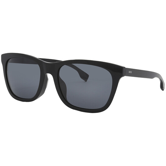 Hugo Boss Grey Square Men's Sunglasses BOSS 1555/O/F/S 0807/IR 56 ...