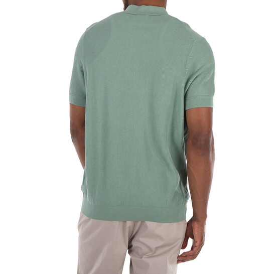Hugo Boss Knitted Short Sleeve Polo Shirt, Size Small 50519615-373 ...