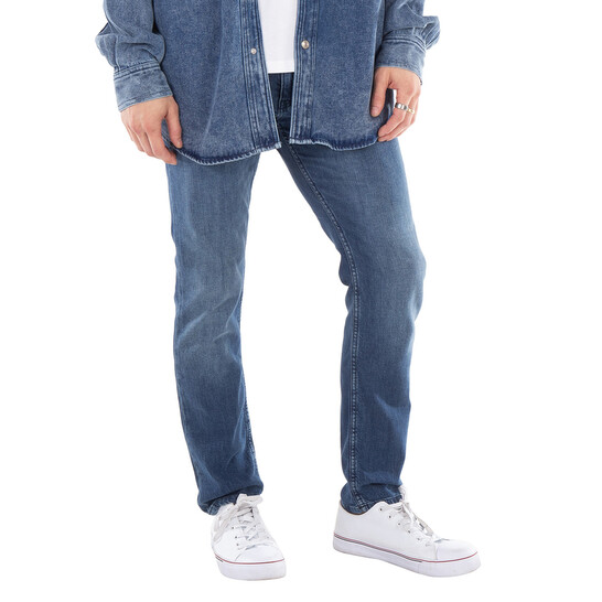 Hugo Boss Long Slim-Fit Denim Jeans, Size 32W-32L 50520526-422 ...