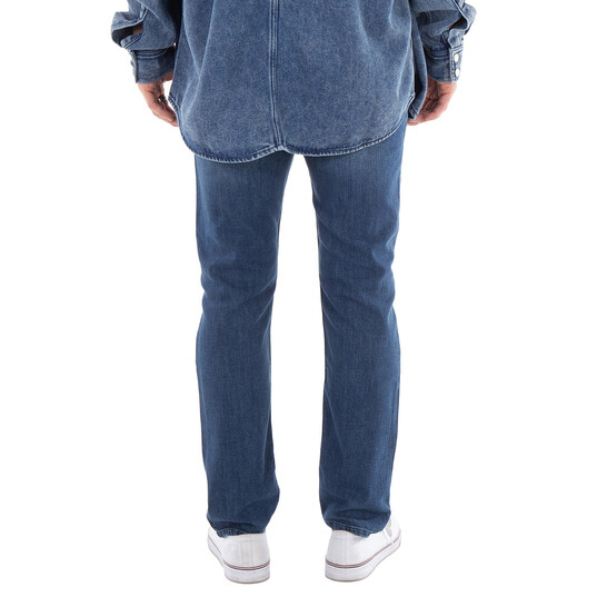 Hugo Boss Long Slim-Fit Denim Jeans, Size 32W-32L 50520526-422 ...