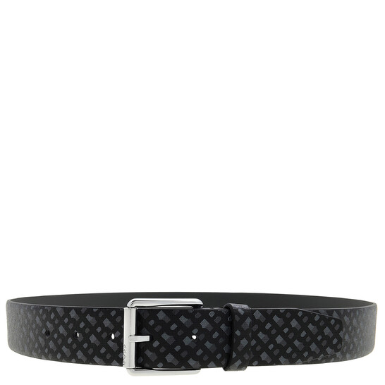 Hugo Boss Monogram Leather Golf Belt, Size 95 cm 50529637-001 - Jomashop