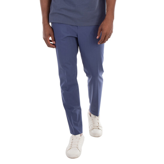 Hugo Boss Performance-Stretch Wool-Blend Trousers, Brand Size 50 (Waist ...