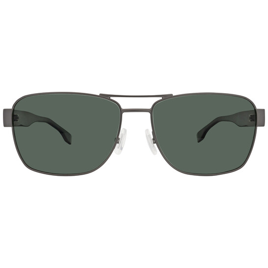 Hugo Boss Polarized Green Navigator Men's Sunglasses BOSS 1441/S 0086 ...