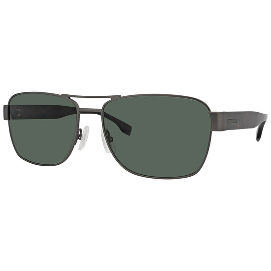 Hugo Boss Polarized Green Navigator Men's Sunglasses BOSS 1441/S 0086 ...