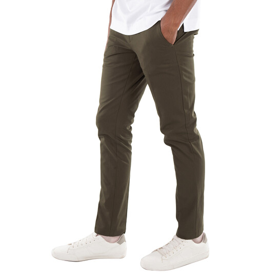 Hugo Boss Stretch Cotton Slim-Fit Trousers, Brand Size 54 (Waist Size ...