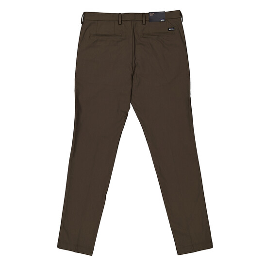 Hugo Boss Stretch Cotton Slim-Fit Trousers, Brand Size 54 (Waist Size ...