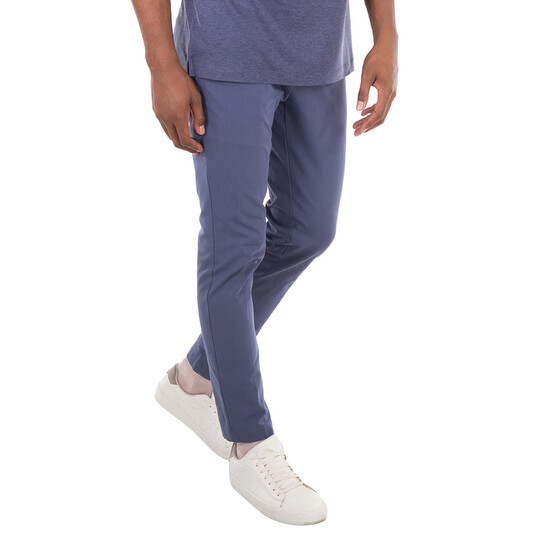 Hugo Boss Stretch Cotton Slim-Fit Trousers, Brand Size 54 (Waist Size ...