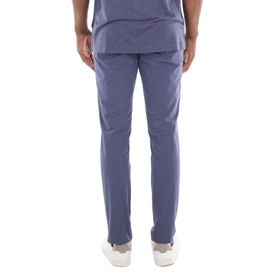 Hugo Boss Stretch Cotton Slim-Fit Trousers, Brand Size 54 (Waist Size ...