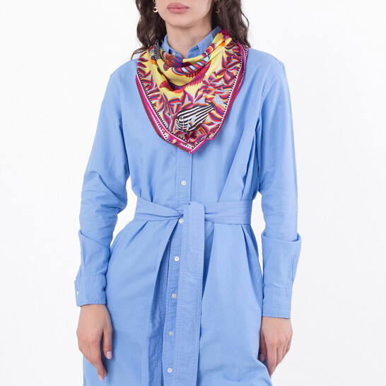 Inoui Editions Square 65 – Tu Oblongs Scarf CA171TUB35-LIME GREEN/VERT ...