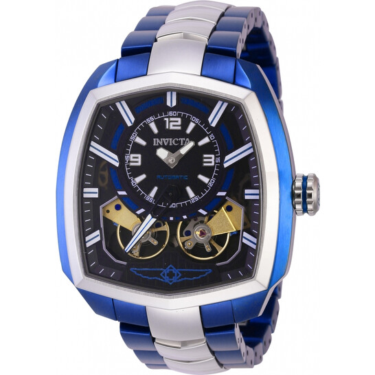 Invicta Akula Automatic Black Dial Men's Watch 44000 886678584598 ...