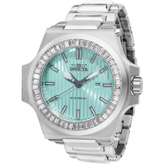 Invicta Akula Quartz Crystal Light Blue Dial Men's Watch 49133 ...