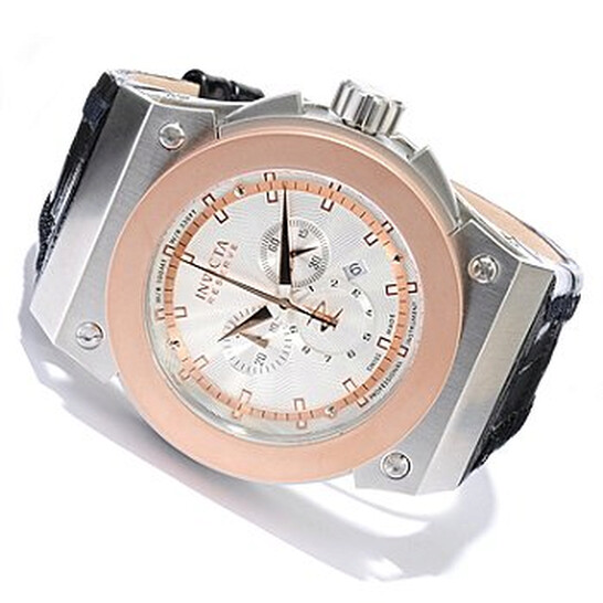 Invicta Akula Reserve Chronograph Silver Dial Men's Watch 10948 ...