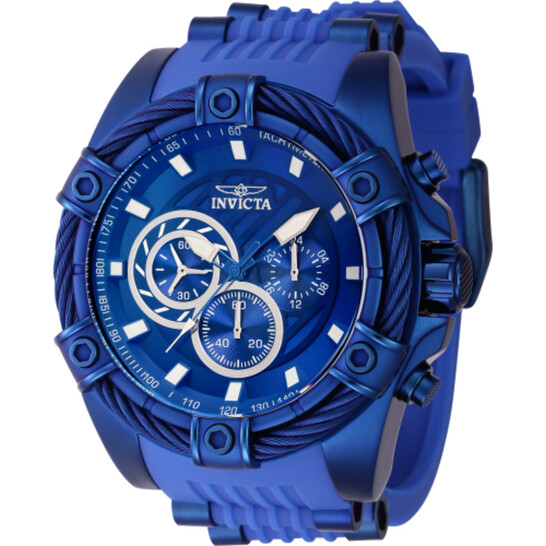 Invicta Bolt Chronograph Quartz Blue Dial Men's Watch 40787 ...
