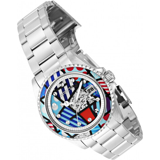 Invicta Britto Quartz Multi-Colored Romero Britto Dial Ladies Watch ...