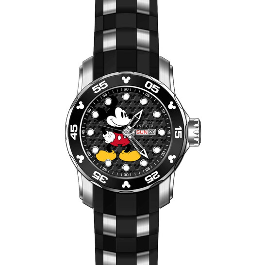 Invicta Disney Limited Edition Black Dial Men's Watch 23763 ...