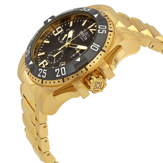 Invicta Excursion Chronograph Black Dial Men's Watch 23903 886678290567 ...