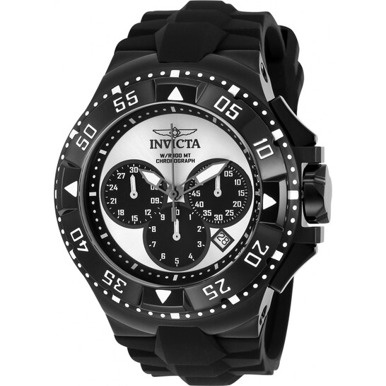Invicta Excursion Chronograph Silver Dial Men's Watch 23040 ...