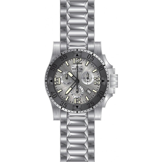 Invicta Excursion Chronograph Silver Dial Men's Watch 23901 886678290543 - Watches, Excursion ...