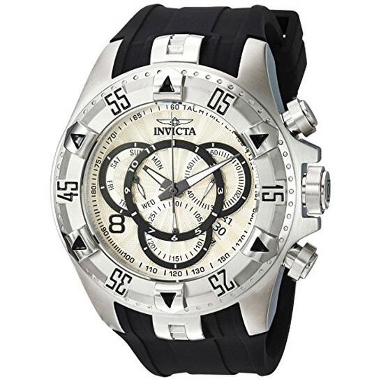 Invicta Excursion Chronograph White Dial Men's Watch 24270 886678294404 ...