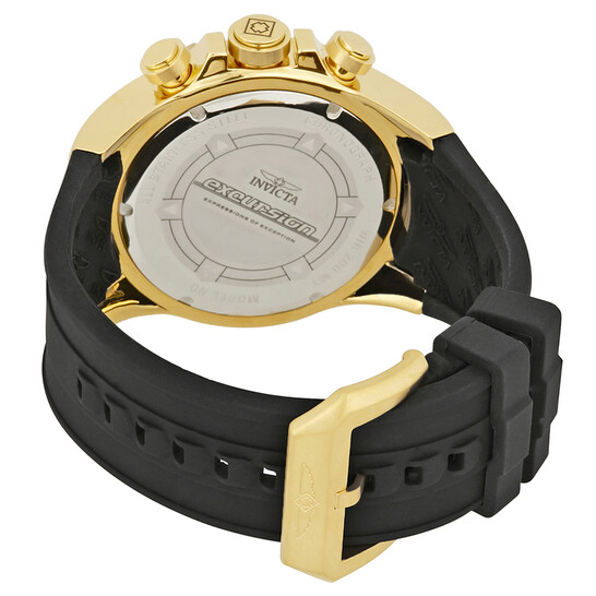 Invicta Excursion Gold Dial Chronograph Men's Watch 24273 886678294435 - Watches, Excursion ...